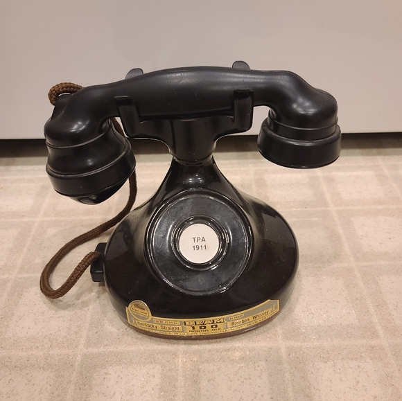 Jim Beam | Other | Vintage Jim Beam 928 French Telephone Decanter Regal ...